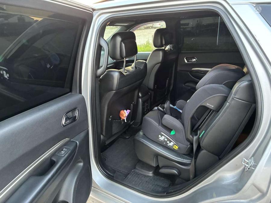 Pelēks Dodge Durango 2015 Klaipėda, ar dzinēja tilpumu 3.60 L un nobraukumu 339 tūkst. km par 13200 €, foto 10 vietnē AUTOMOTO.COM.LV