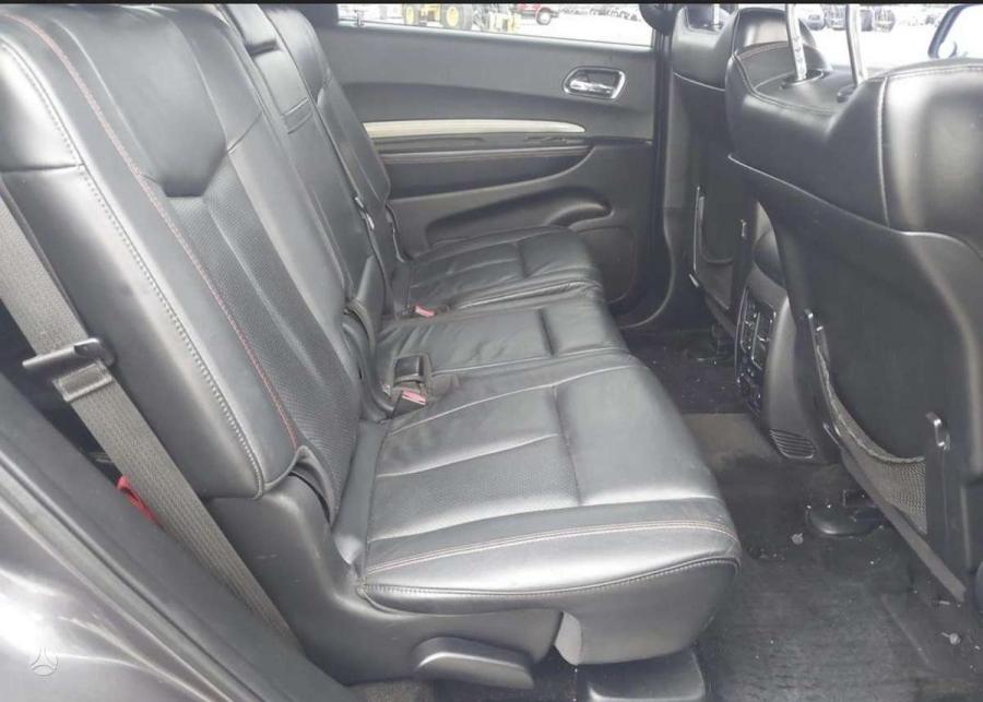 Grey Dodge Durango 2015 in Siauliai, with an engine capacity of 5.65 L and mileage of 267 thousand km for 8700 €, photo 10 on AUTOMOTO.COM.LV
