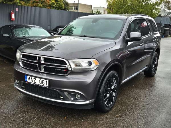 Dodge Durango 2015 Viļņa vietnē Pelēks Dodge Durango 2015 Viļņa, ar dzinēja tilpumu 3.60 L un nobraukumu 335 tūkst. km par 8499 €, foto 4 vietnē AUTOMOTO.COM.LV
