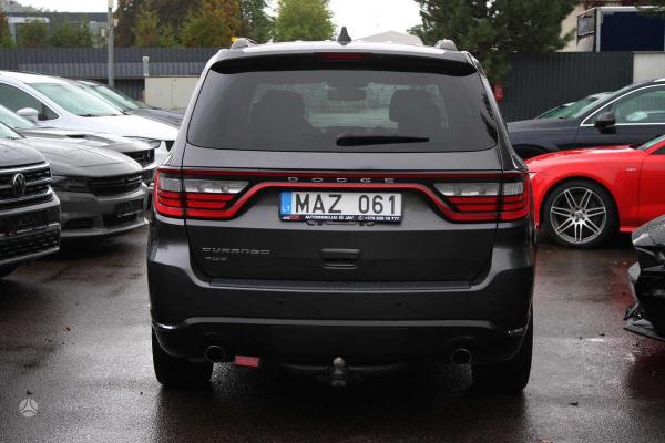 Dodge Durango 2015 Viļņa vietnē Pelēks Dodge Durango 2015 Viļņa, ar dzinēja tilpumu 3.60 L un nobraukumu 335 tūkst. km par 8499 €, foto 6 vietnē AUTOMOTO.COM.LV