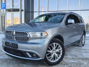 Grey Dodge Durango 2016 in Vilnius, with an engine capacity of 3.60 L and mileage of 300 thousand km for 14950 €, photo 2 on AUTOMOTO.COM.LV