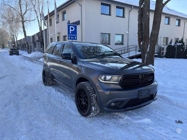 Grey Dodge Durango 2016 in Kaunas, with an engine capacity of 3.60 L and mileage of 265 thousand km for 11490 €, photo 8 on AUTOMOTO.COM.LV