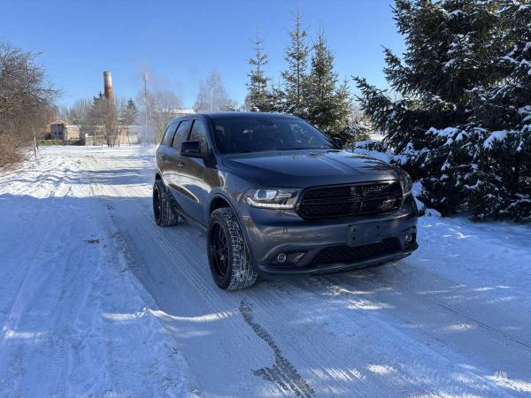 Grey Dodge Durango 2016 in Kaunas, with an engine capacity of 3.60 L and mileage of 265 thousand km for 11490 €, photo 10 on AUTOMOTO.COM.LV