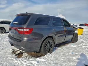 Grey Dodge Durango 2016 in Vilnius, with an engine capacity of 5.65 L and mileage of 174 thousand km for 9649 €, photo 3 on AUTOMOTO.COM.LV
