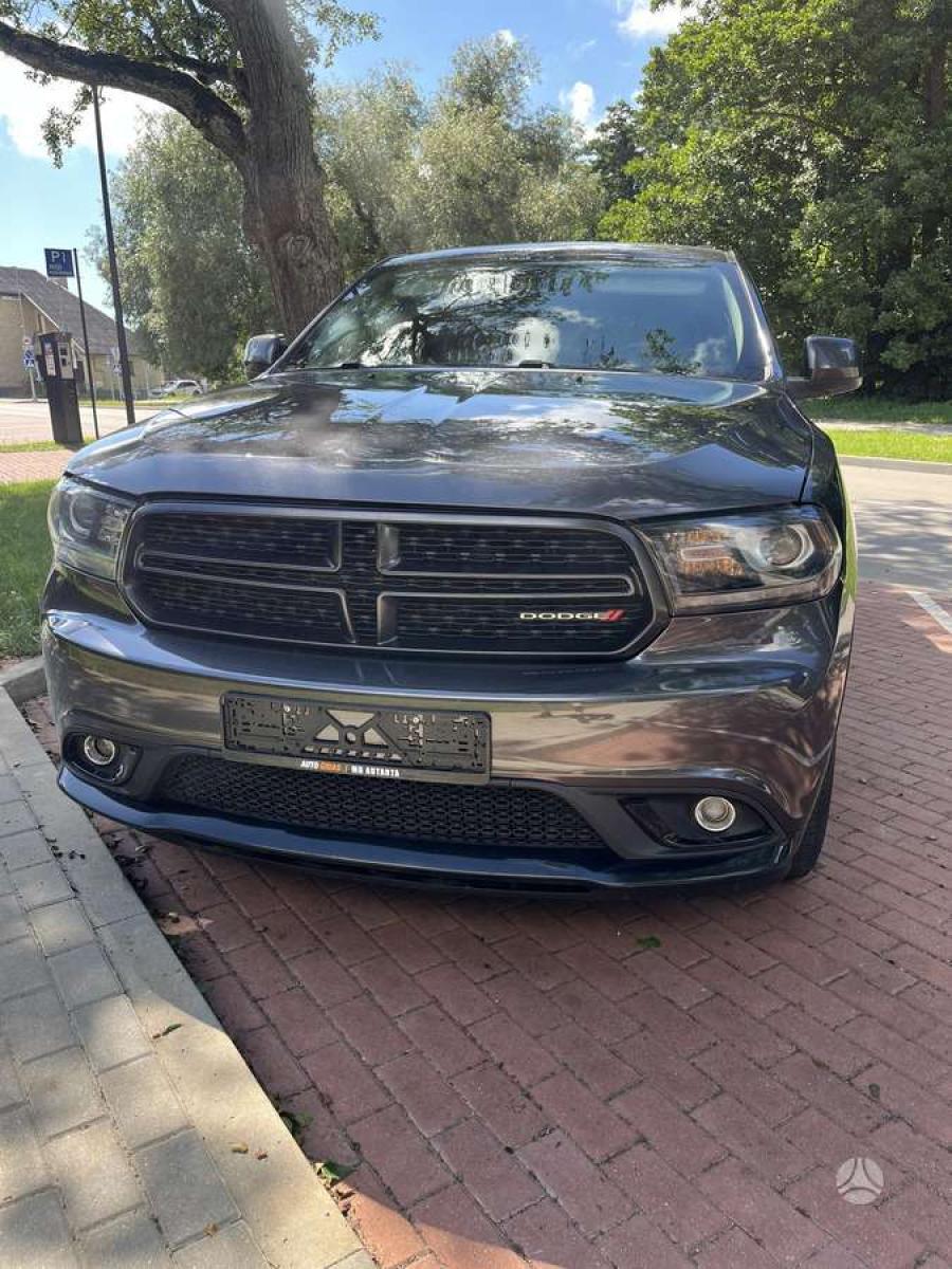 Grey Dodge Durango 2016 in Klaipeda, with an engine capacity of 3.60 L and mileage of 256 thousand km for 10990 €, photo 3 on AUTOMOTO.COM.LV