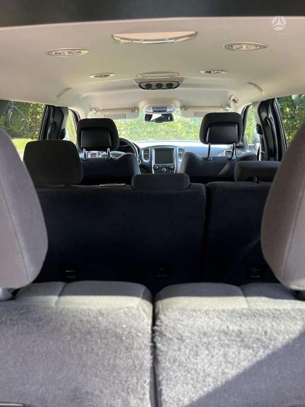 Grey Dodge Durango 2016 in Klaipeda, with an engine capacity of 3.60 L and mileage of 256 thousand km for 10990 €, photo 10 on AUTOMOTO.COM.LV