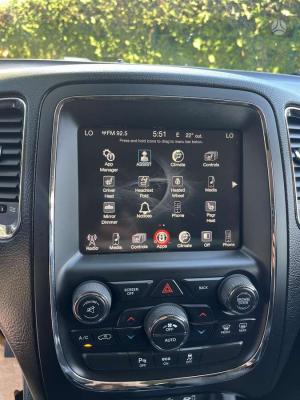Grey Dodge Durango 2016 in Klaipeda, with an engine capacity of 3.60 L and mileage of 256 thousand km for 10990 €, photo 15 on AUTOMOTO.COM.LV