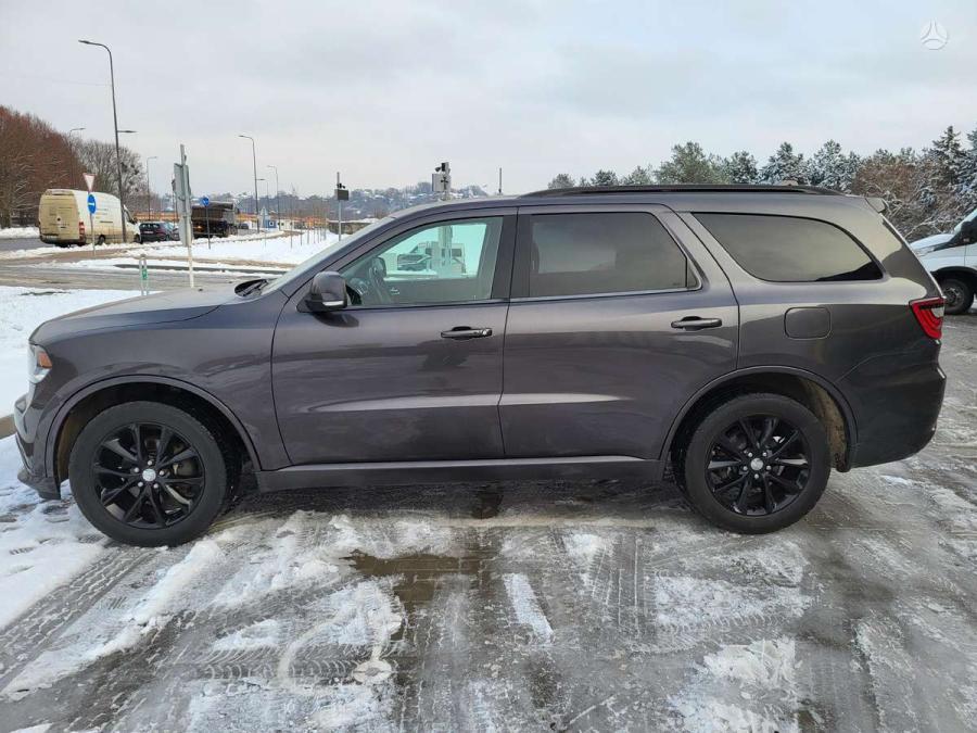 Grey Dodge Durango 2017 in Kaunas, with an engine capacity of 3.60 L and mileage of 160 thousand km for 15400 €, photo 10 on AUTOMOTO.COM.LV
