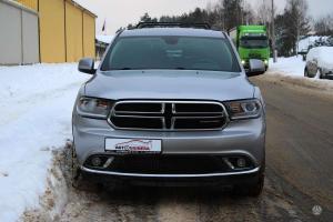 Grey Dodge Durango 2017 in Vilnius, with an engine capacity of 3.60 L and mileage of 165 thousand km for 10900 €, photo 2 on AUTOMOTO.COM.LV