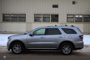 Grey Dodge Durango 2017 in Vilnius, with an engine capacity of 3.60 L and mileage of 165 thousand km for 10900 €, photo 4 on AUTOMOTO.COM.LV
