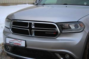 Grey Dodge Durango 2017 in Vilnius, with an engine capacity of 3.60 L and mileage of 165 thousand km for 10900 €, photo 9 on AUTOMOTO.COM.LV