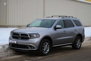 Grey Dodge Durango 2017 in Vilnius, with an engine capacity of 3.60 L and mileage of 165 thousand km for 10900 €, photo  on AUTOMOTO.COM.LV