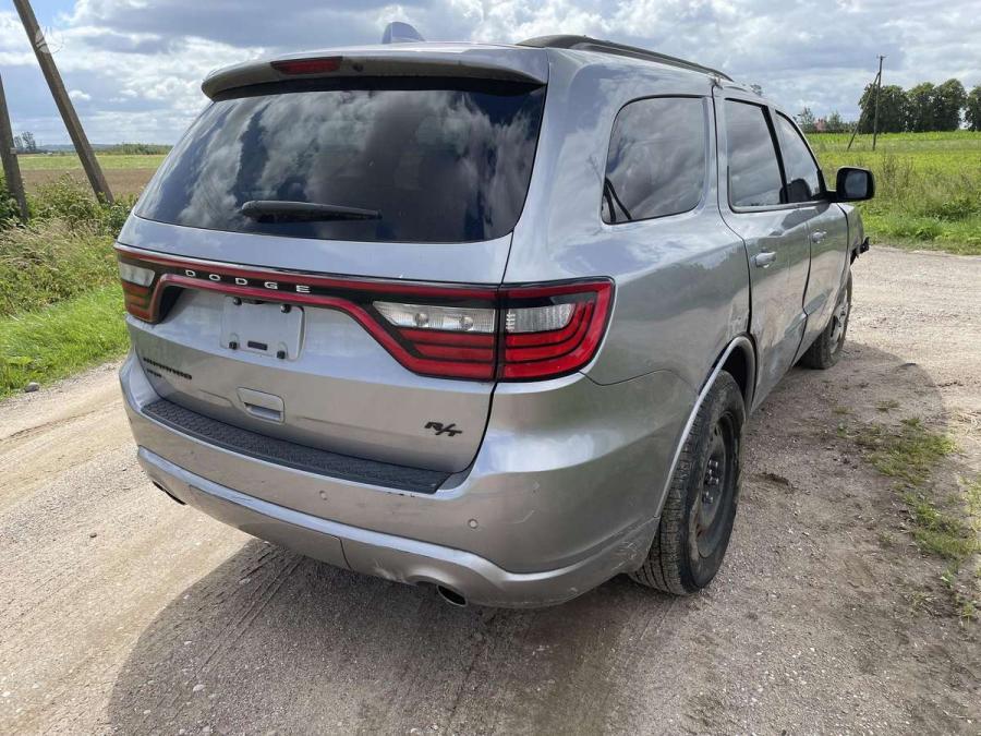 Grey Dodge Durango 2017 in Alytus, with an engine capacity of 5.65 L and mileage of 242 thousand km for 9300 €, photo 4 on AUTOMOTO.COM.LV
