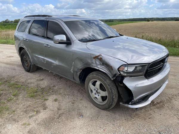 Grey Dodge Durango 2017 in Alytus, with an engine capacity of 5.65 L and mileage of 242 thousand km for 9300 €, photo 4 on AUTOMOTO.COM.LV