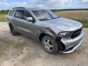 Grey Dodge Durango 2017 in Alytus, with an engine capacity of 5.65 L and mileage of 242 thousand km for 9300 €, photo 5 on AUTOMOTO.COM.LV