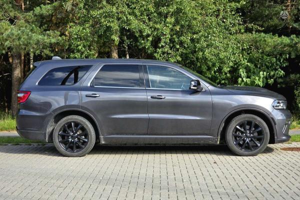 Pelēks Dodge Durango 2017 Klaipėda, ar dzinēja tilpumu 5.65 L un nobraukumu 279 tūkst. km par 15300 €, foto 4 vietnē AUTOMOTO.COM.LV