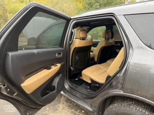 Grey Dodge Durango 2017 in Kaunas, with an engine capacity of 3.60 L and mileage of 155 thousand km for 9550 €, photo 12 on AUTOMOTO.COM.LV
