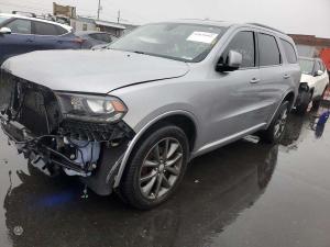 Grey Dodge Durango 2018 in Klaipeda, with an engine capacity of 3.60 L and mileage of 266 thousand km for 7400 €, photo  on AUTOMOTO.COM.LV