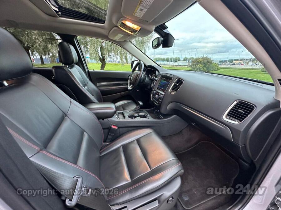 Grey Dodge Durango 2018 in Tallinn, with an engine capacity of 3.60 L and mileage of 155 thousand km for 25300 €, photo 15 on AUTOMOTO.COM.LV