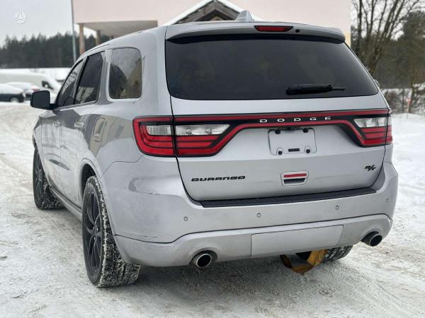 Pelēks Dodge Durango 2018 Ukmergė, ar dzinēja tilpumu 5.65 L un nobraukumu 105 tūkst. km par 8500 €, foto 8 vietnē AUTOMOTO.COM.LV