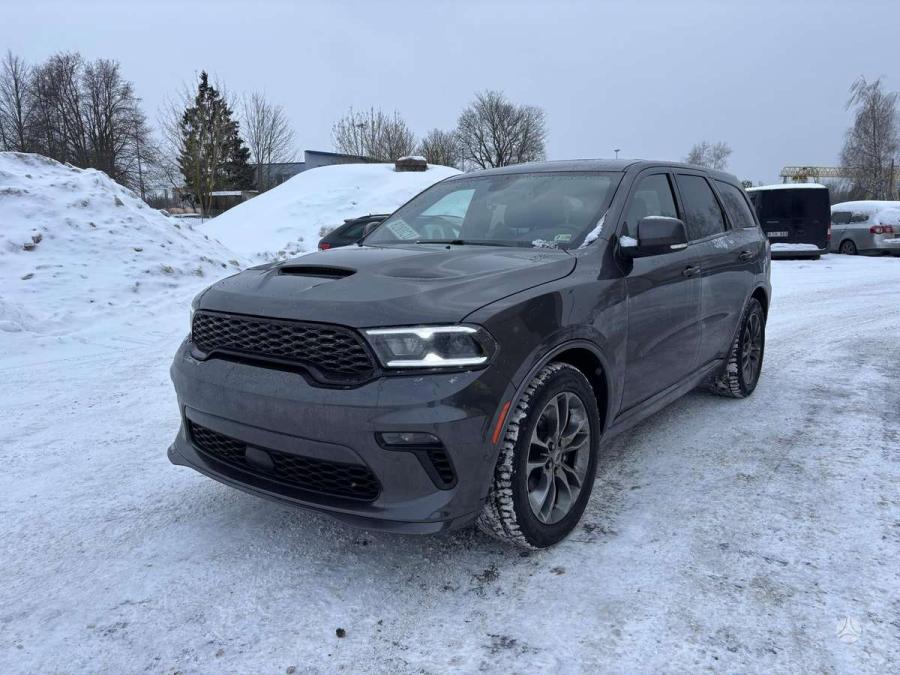 Pelēks Dodge Durango 2018 Kauņa, ar dzinēja tilpumu 3.60 L un nobraukumu 227 tūkst. km par 19250 €, foto 1 vietnē AUTOMOTO.COM.LV