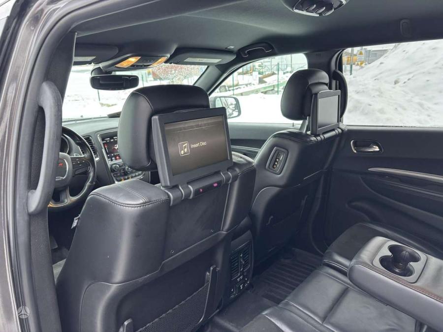 Pelēks Dodge Durango 2018 Kauņa, ar dzinēja tilpumu 3.60 L un nobraukumu 227 tūkst. km par 19250 €, foto 22 vietnē AUTOMOTO.COM.LV