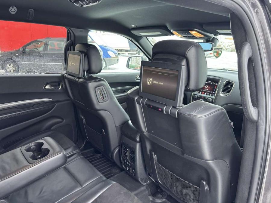 Pelēks Dodge Durango 2018 Kauņa, ar dzinēja tilpumu 3.60 L un nobraukumu 227 tūkst. km par 19250 €, foto 31 vietnē AUTOMOTO.COM.LV