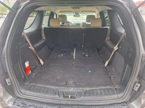 Grey Dodge Durango 2018 in Panevezys, with an engine capacity of 3.60 L and mileage of 311 thousand km for 13500 €, photo 9 on AUTOMOTO.COM.LV