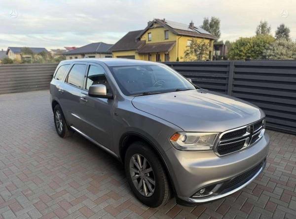Pelēks Dodge Durango 2018 Kauņa, ar dzinēja tilpumu 3.60 L un nobraukumu 248 tūkst. km par 11900 €, foto 1 vietnē AUTOMOTO.COM.LV