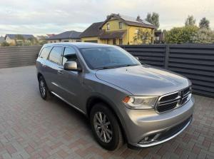 Pelēks Dodge Durango 2018 Kauņa, ar dzinēja tilpumu 3.60 L un nobraukumu 248 tūkst. km par 11900 €, foto  vietnē AUTOMOTO.COM.LV