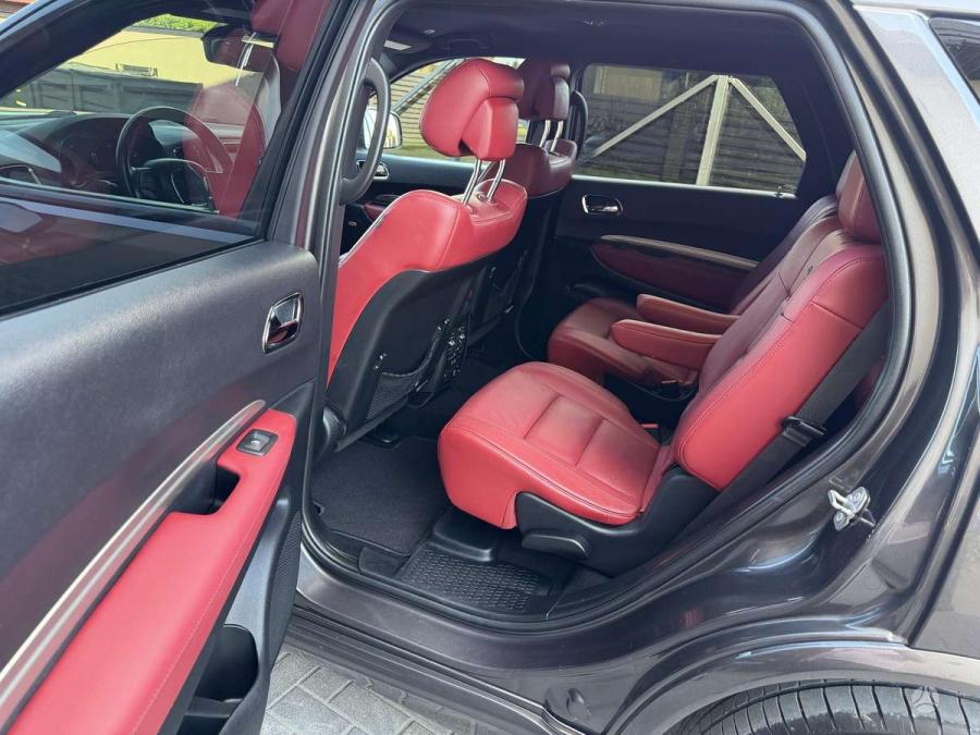 Grey Dodge Durango 2018 in Siauliai, with an engine capacity of 3.60 L and mileage of 179 thousand km for 15500 €, photo 25 on AUTOMOTO.COM.LV