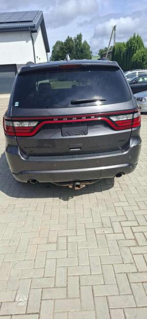 Grey Dodge Durango 2018 in Vilnius, with an engine capacity of 3.60 L and mileage of 264 thousand km for 10900 €, photo 6 on AUTOMOTO.COM.LV