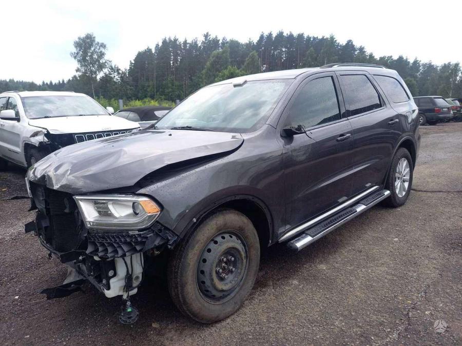 Pelēks Dodge Durango 2018 Viļņa, ar dzinēja tilpumu 3.60 L un nobraukumu 169 tūkst. km par 8490 €, foto 1 vietnē AUTOMOTO.COM.LV
