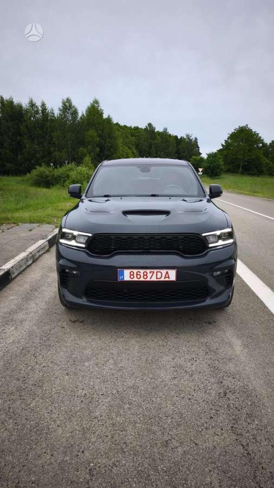 Pelēks Dodge Durango 2018 Klaipėda, ar dzinēja tilpumu 3.60 L un nobraukumu 188 tūkst. km par 17300 €, foto 1 vietnē AUTOMOTO.COM.LV