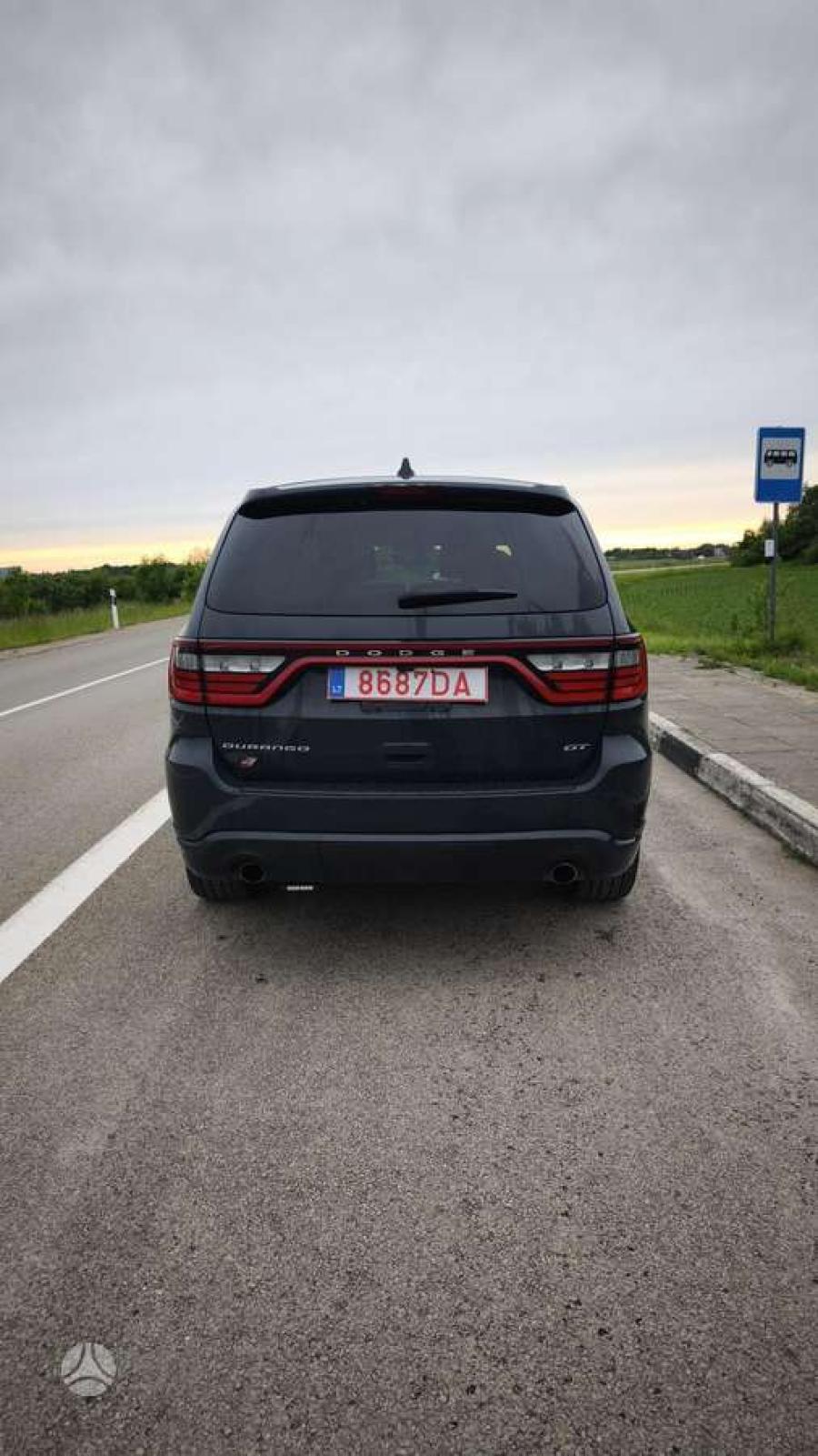 Pelēks Dodge Durango 2018 Klaipėda, ar dzinēja tilpumu 3.60 L un nobraukumu 188 tūkst. km par 17300 €, foto 6 vietnē AUTOMOTO.COM.LV