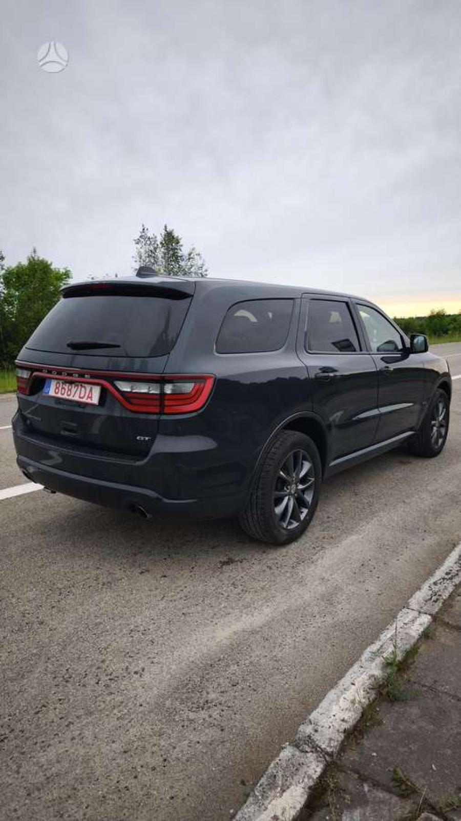 Pelēks Dodge Durango 2018 Klaipėda, ar dzinēja tilpumu 3.60 L un nobraukumu 188 tūkst. km par 17300 €, foto 7 vietnē AUTOMOTO.COM.LV