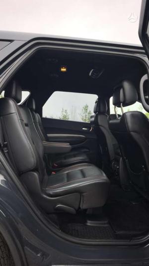 Pelēks Dodge Durango 2018 Klaipėda, ar dzinēja tilpumu 3.60 L un nobraukumu 188 tūkst. km par 17300 €, foto 8 vietnē AUTOMOTO.COM.LV