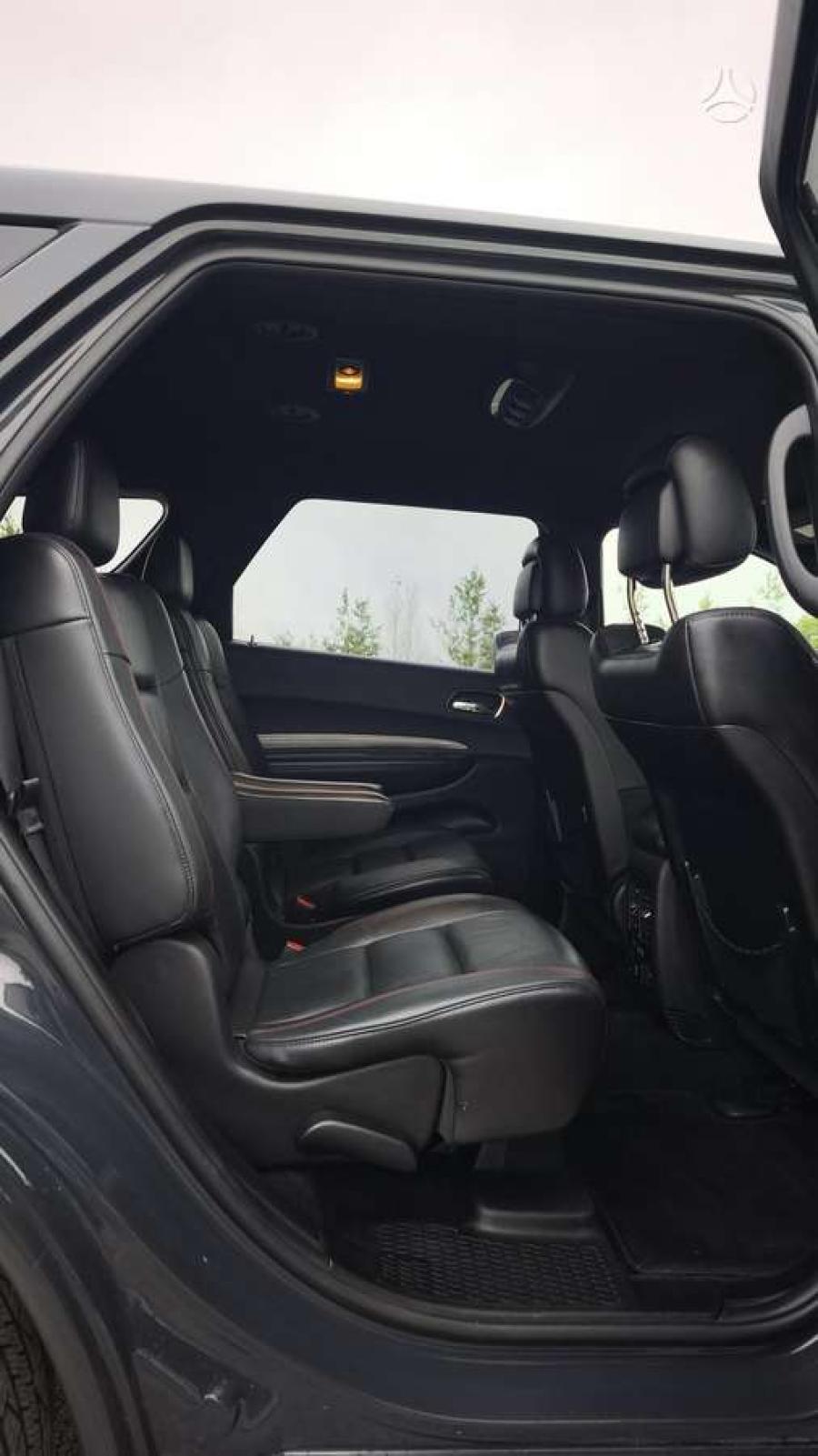 Pelēks Dodge Durango 2018 Klaipėda, ar dzinēja tilpumu 3.60 L un nobraukumu 188 tūkst. km par 17300 €, foto 8 vietnē AUTOMOTO.COM.LV