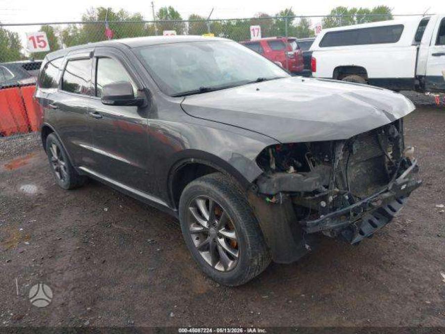 Pelēks Dodge Durango 2018 Šauļi, ar dzinēja tilpumu 3.60 L un nobraukumu 192 tūkst. km par 10900 €, foto 1 vietnē AUTOMOTO.COM.LV