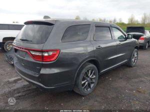 Pelēks Dodge Durango 2018 Šauļi, ar dzinēja tilpumu 3.60 L un nobraukumu 192 tūkst. km par 10900 €, foto 8 vietnē AUTOMOTO.COM.LV