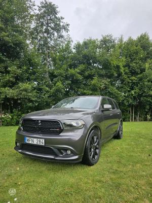 Pelēks Dodge Durango 2018 Telšiai, ar dzinēja tilpumu 3.60 L un nobraukumu 143 tūkst. km par 16500 €, foto  vietnē AUTOMOTO.COM.LV