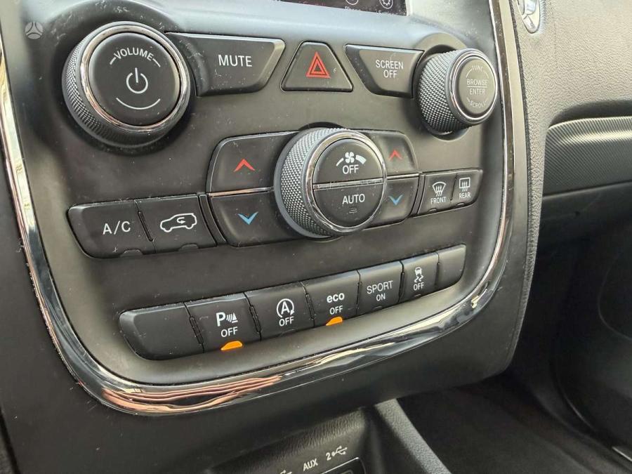 Grey Dodge Durango 2018 in Siauliai, with an engine capacity of 3.60 L and mileage of 194 thousand km for 10900 €, photo 14 on AUTOMOTO.COM.LV