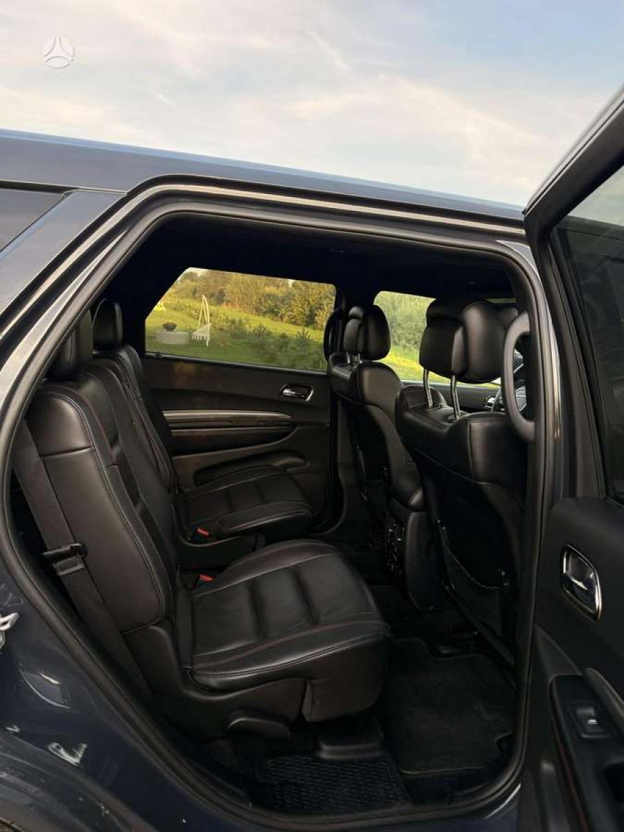 Grey Dodge Durango 2018 in Klaipeda, with an engine capacity of 3.60 L and mileage of 188 thousand km for 17000 €, photo 5 on AUTOMOTO.COM.LV