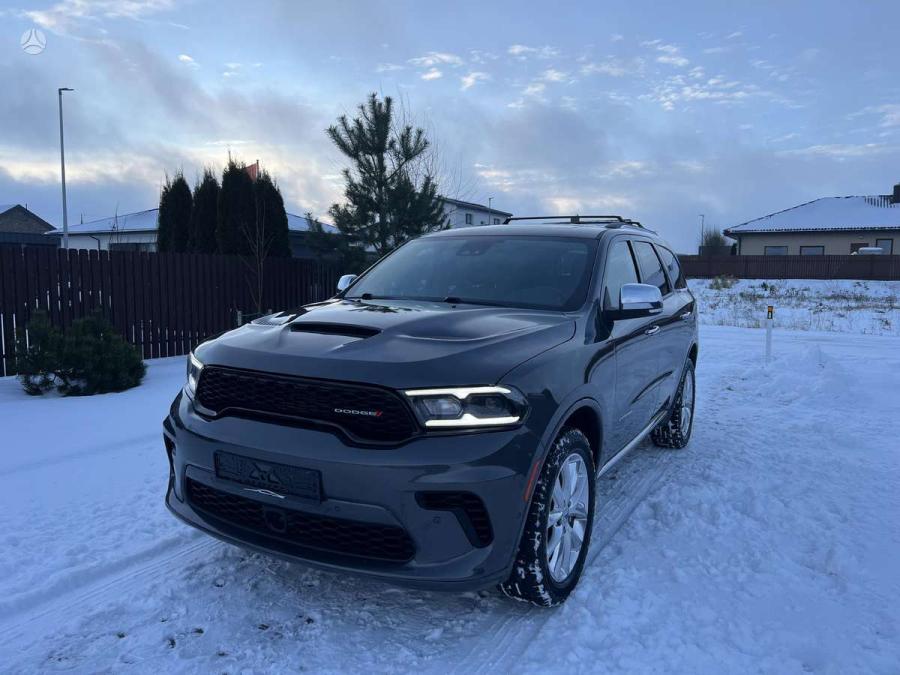 Pelēks Dodge Durango 2019 Šauļi, ar dzinēja tilpumu 3.60 L un nobraukumu 177 tūkst. km par 18750 €, foto 3 vietnē AUTOMOTO.COM.LV