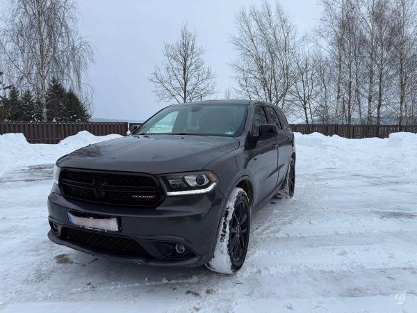 Grey Dodge Durango 2019 in Kretinga, with an engine capacity of 3.60 L and mileage of 122 thousand km for 17700 €, photo 1 on AUTOMOTO.COM.LV