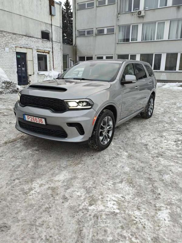 Pelēks Dodge Durango 2019 Kauņa, ar dzinēja tilpumu 3.60 L un nobraukumu 120 tūkst. km par 22000 €, foto 2 vietnē AUTOMOTO.COM.LV