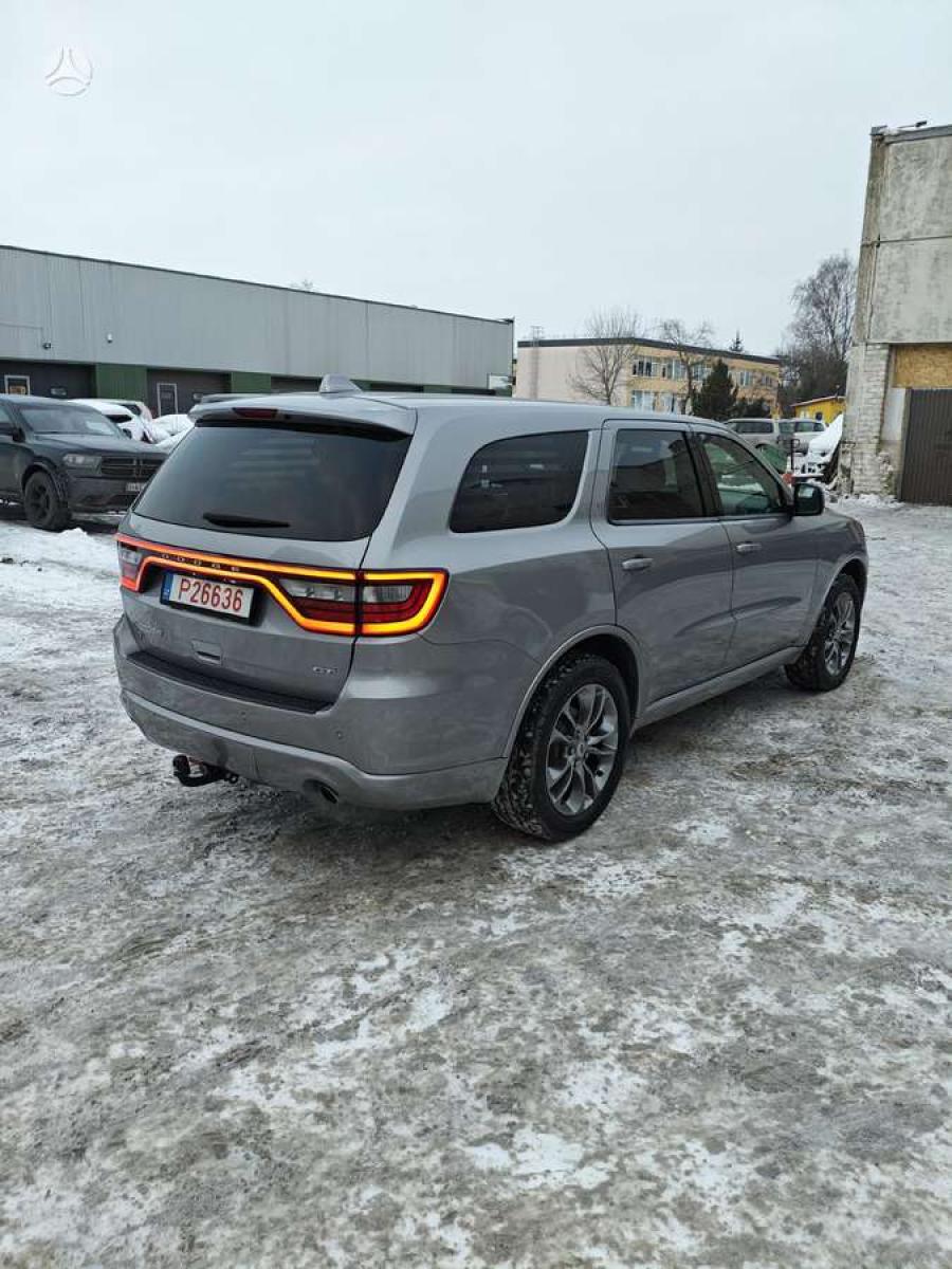 Grey Dodge Durango 2019 in Kaunas, with an engine capacity of 3.60 L and mileage of 120 thousand km for 22000 €, photo 4 on AUTOMOTO.COM.LV