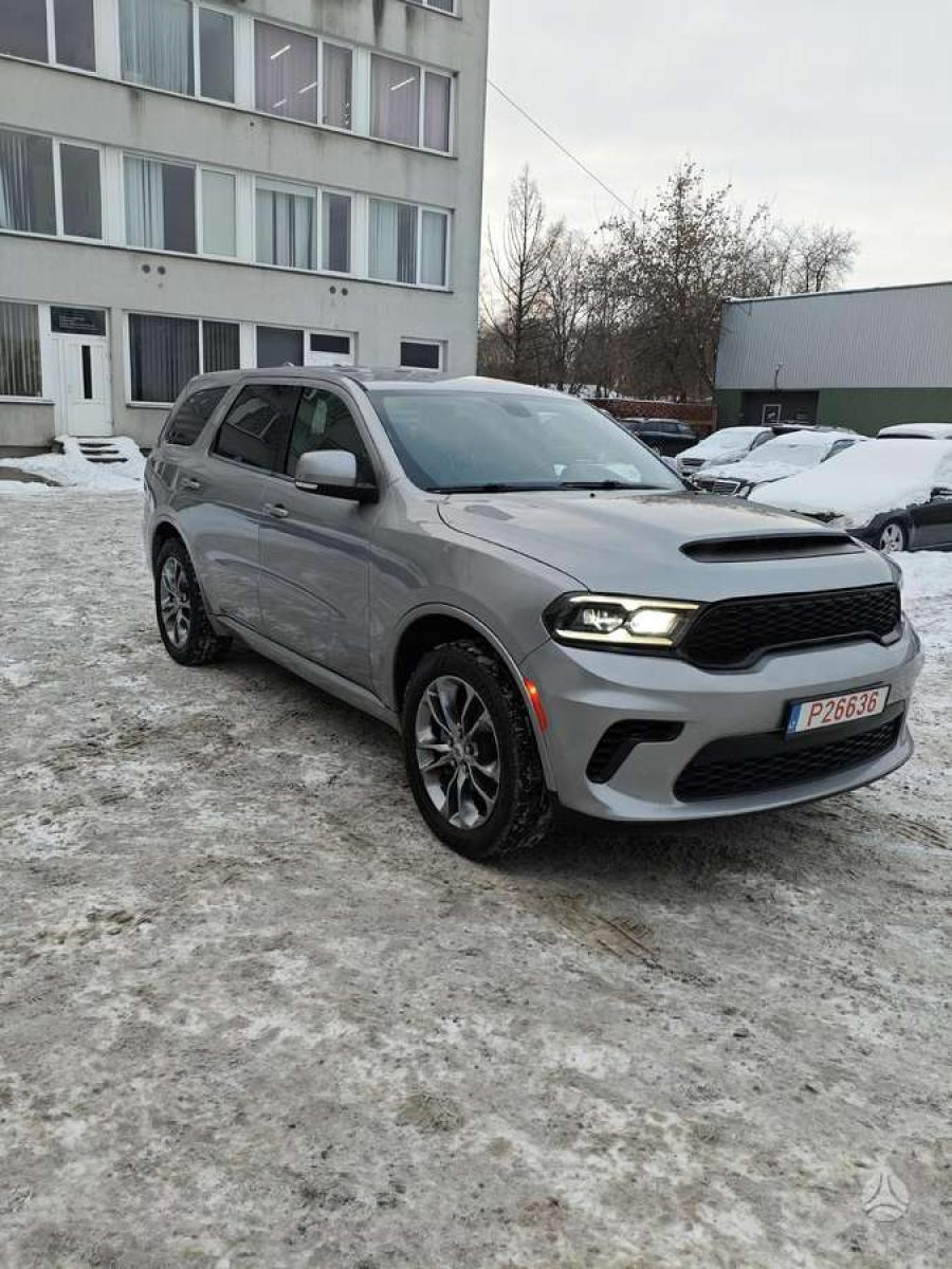 Grey Dodge Durango 2019 in Kaunas, with an engine capacity of 3.60 L and mileage of 120 thousand km for 22000 €, photo 5 on AUTOMOTO.COM.LV