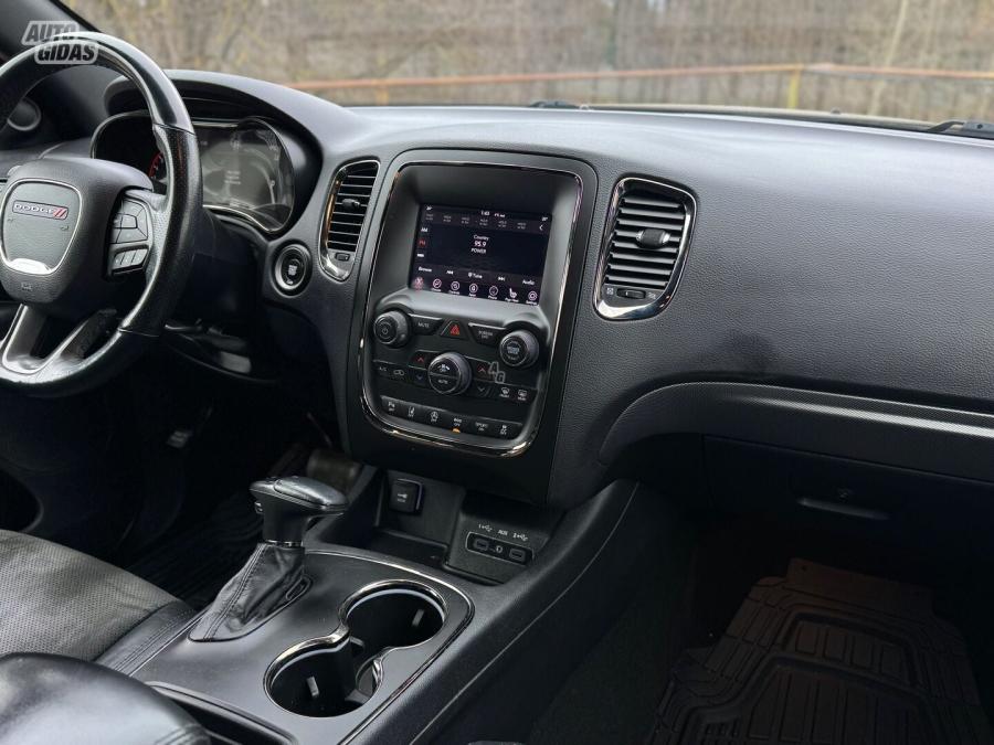 Grey Dodge Durango 2019 in Vilnius, with an engine capacity of 3.60 L and mileage of 227 thousand km for 17900 €, photo 20 on AUTOMOTO.COM.LV