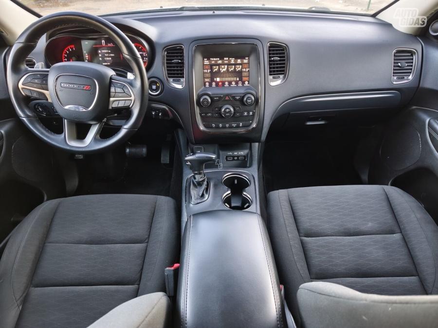 Grey Dodge Durango 2019 in Siauliai, with an engine capacity of 3.60 L and mileage of 92 thousand km for 16900 €, photo 12 on AUTOMOTO.COM.LV